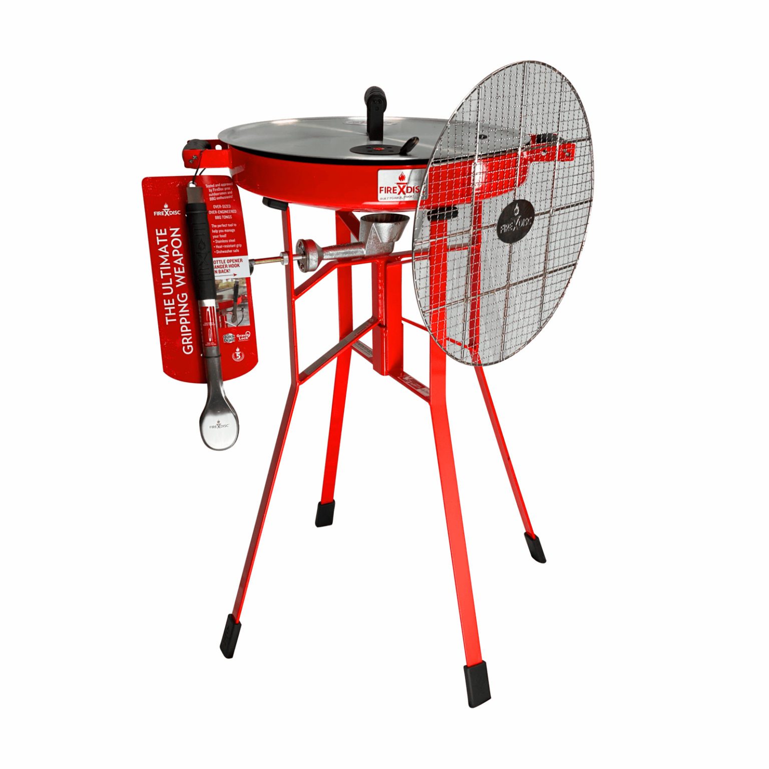 Universal Cooker Cover | Red Grill Cover for the FIREDISC